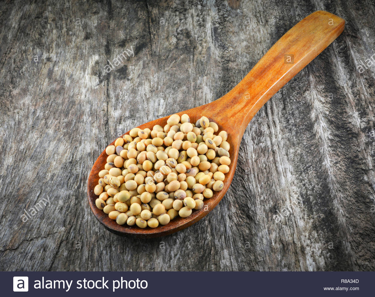 Free download Soybean in wooden spoon pile of soybean grain seeds on ...