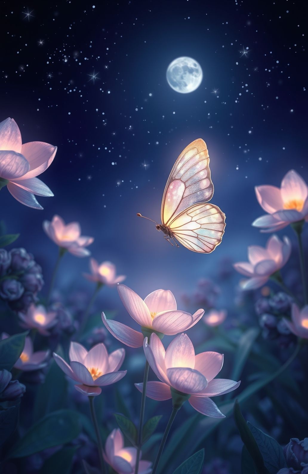 🔥 Free Download Night Butterfly Wallpaper by @jonathanayala ...