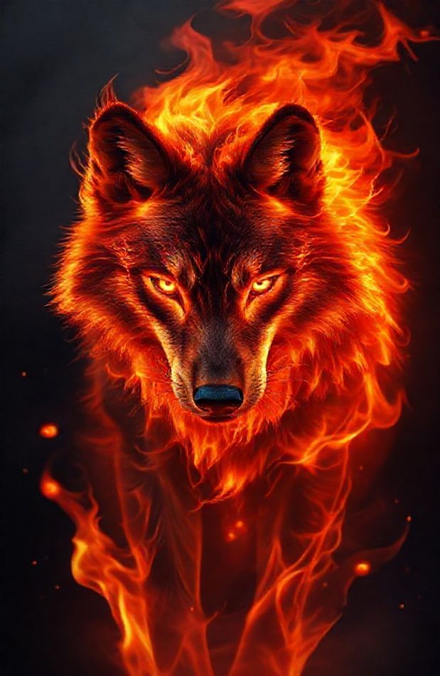 🔥 Free Download Blue Flame Wolf Wallpaper Fire By by @samanthawilliams ...