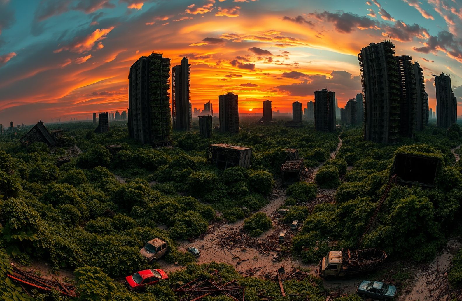 🔥 Free Download Destroyed City Background by @walterk46 | WallpaperSafari