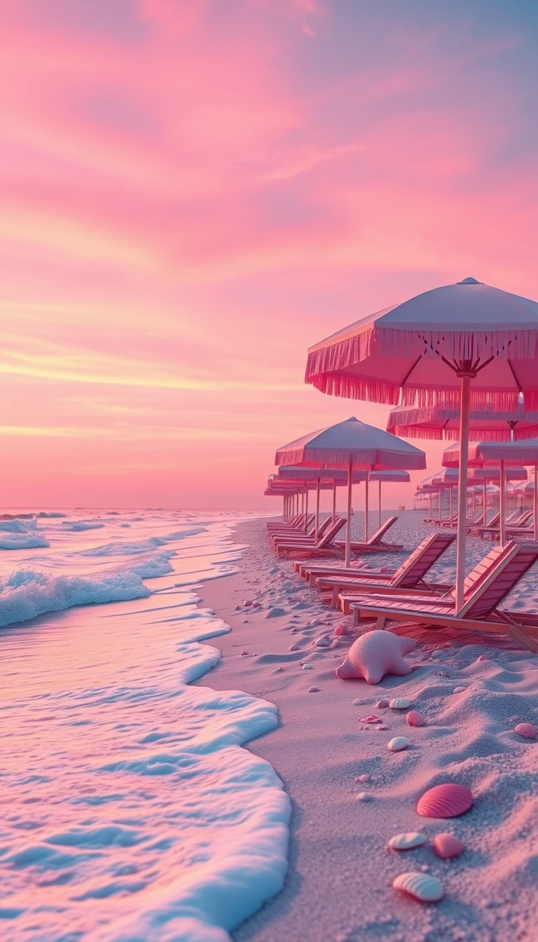 🔥 [20+] Pink Girly Beach Wallpapers | WallpaperSafari