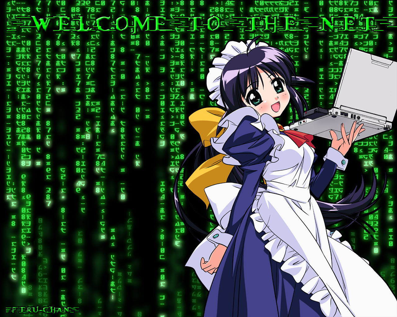 🔥 Free Download Mahoromatic Wallpaper Welcome To The Net Minitokyo by ...