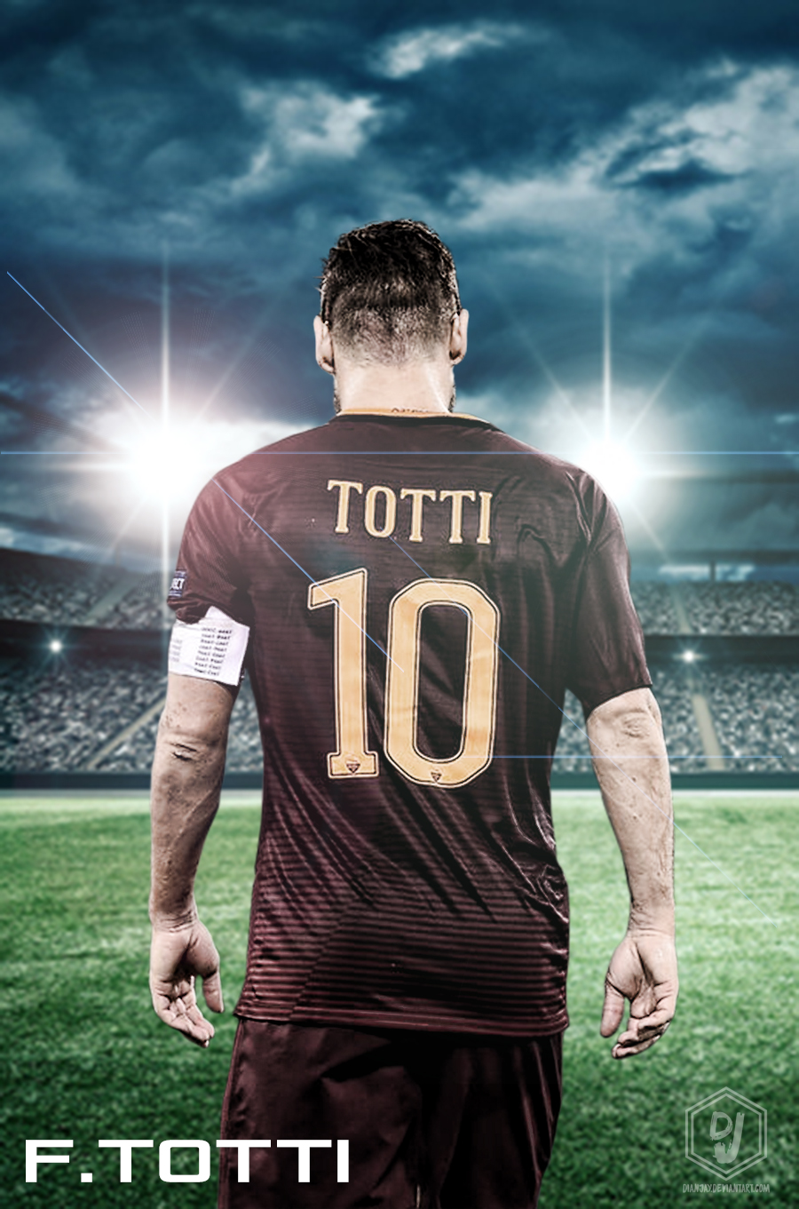 🔥 Free Download Francesco Totti As Roma Wallpaper By Dianjay by ...
