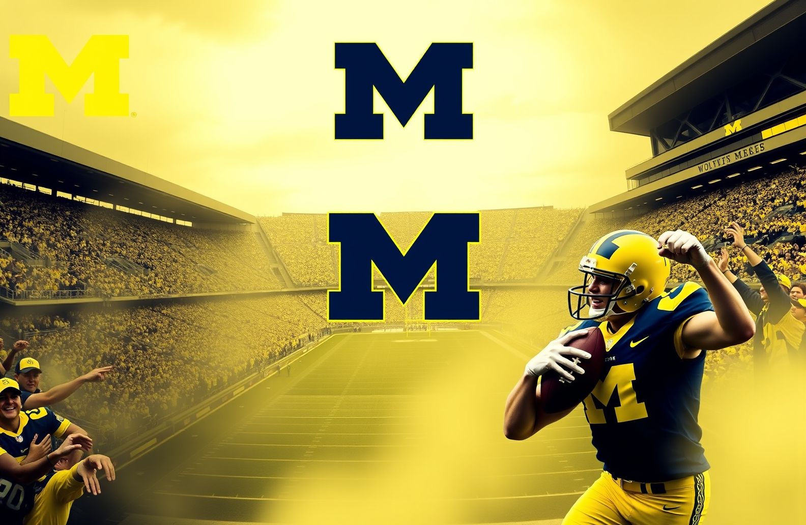 🔥 Free Download Michigan Wolverines Football Wallpaper Sf by ...