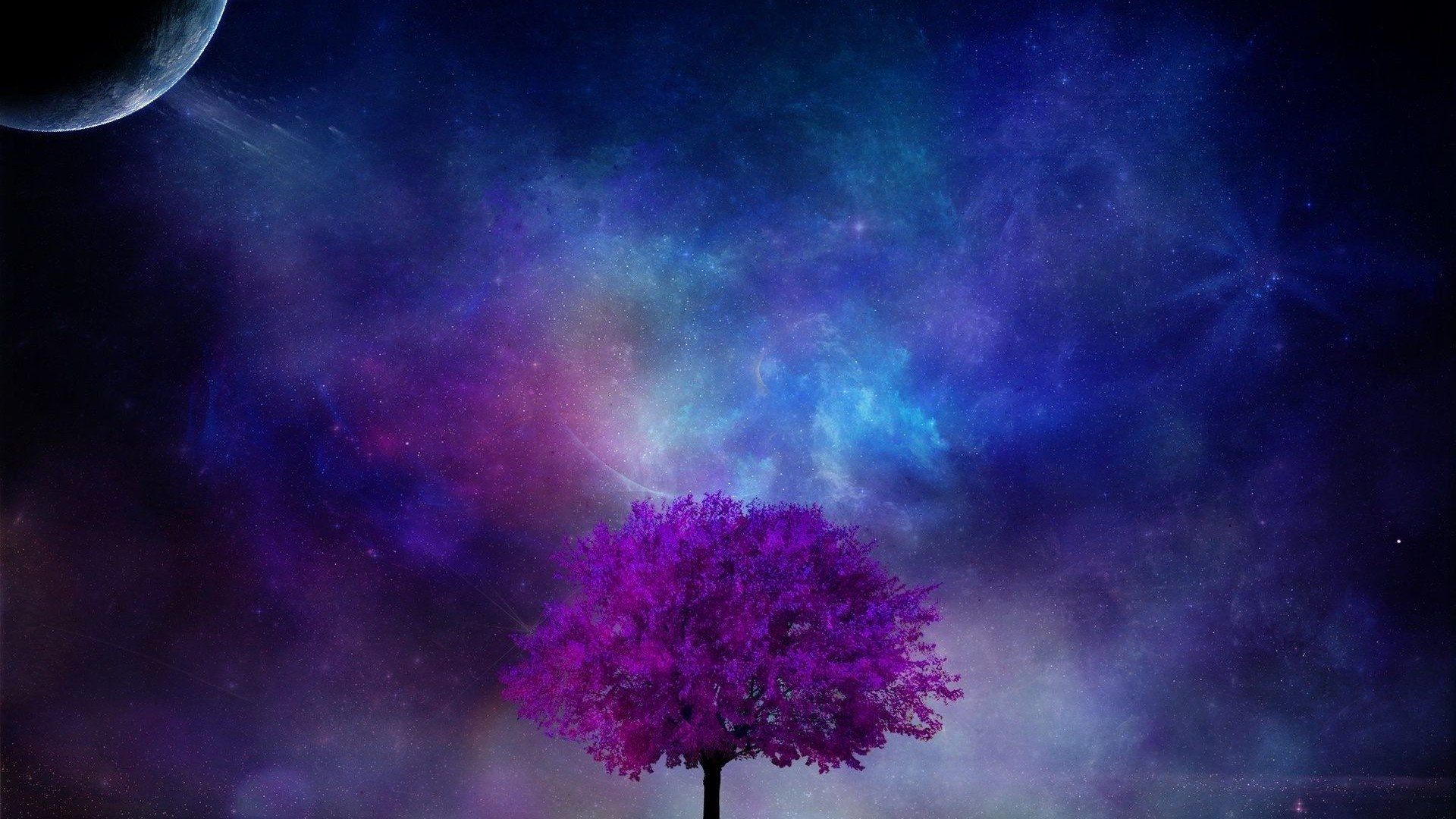 🔥 Free Download Purple Tree Wallpaper by @katherinemurray | WallpaperSafari