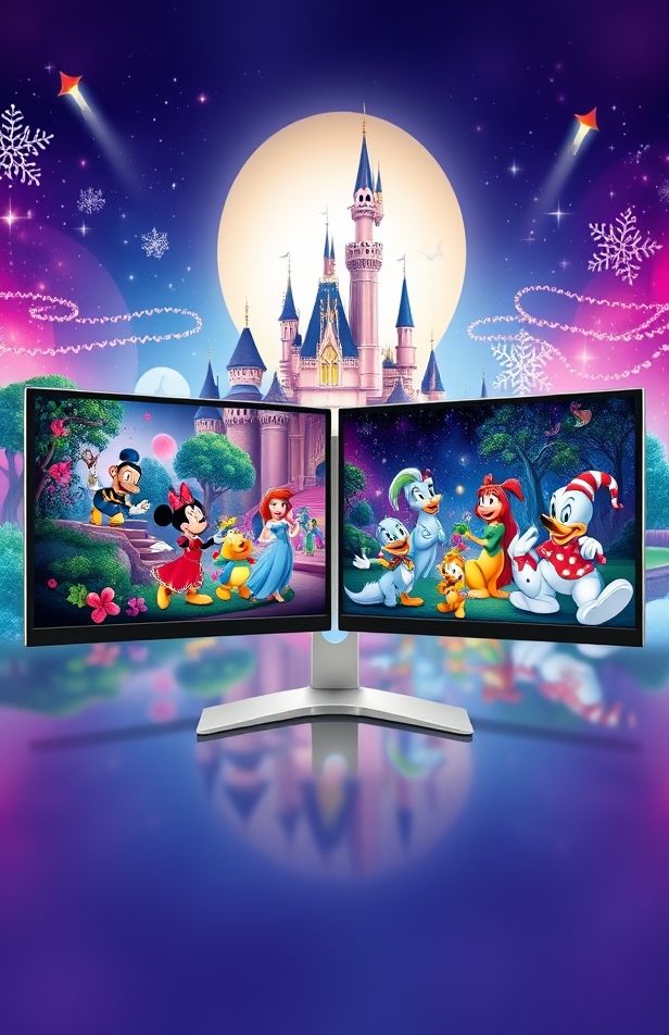 🔥 Free Download Disney Dual Monitor Wallpaper by @adamh18 | WallpaperSafari