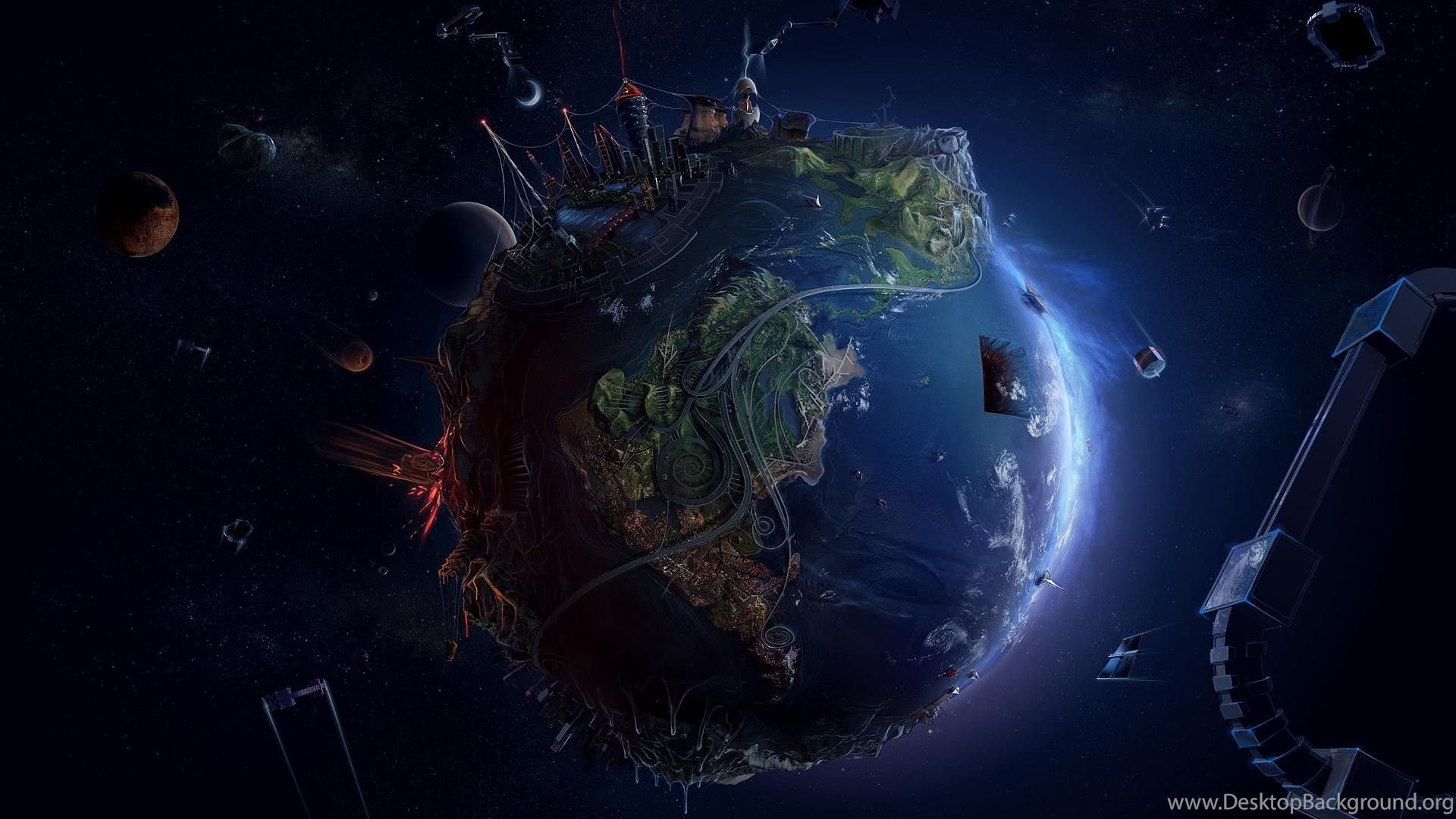 🔥 [30+] Amazing Earth Wallpapers | WallpaperSafari