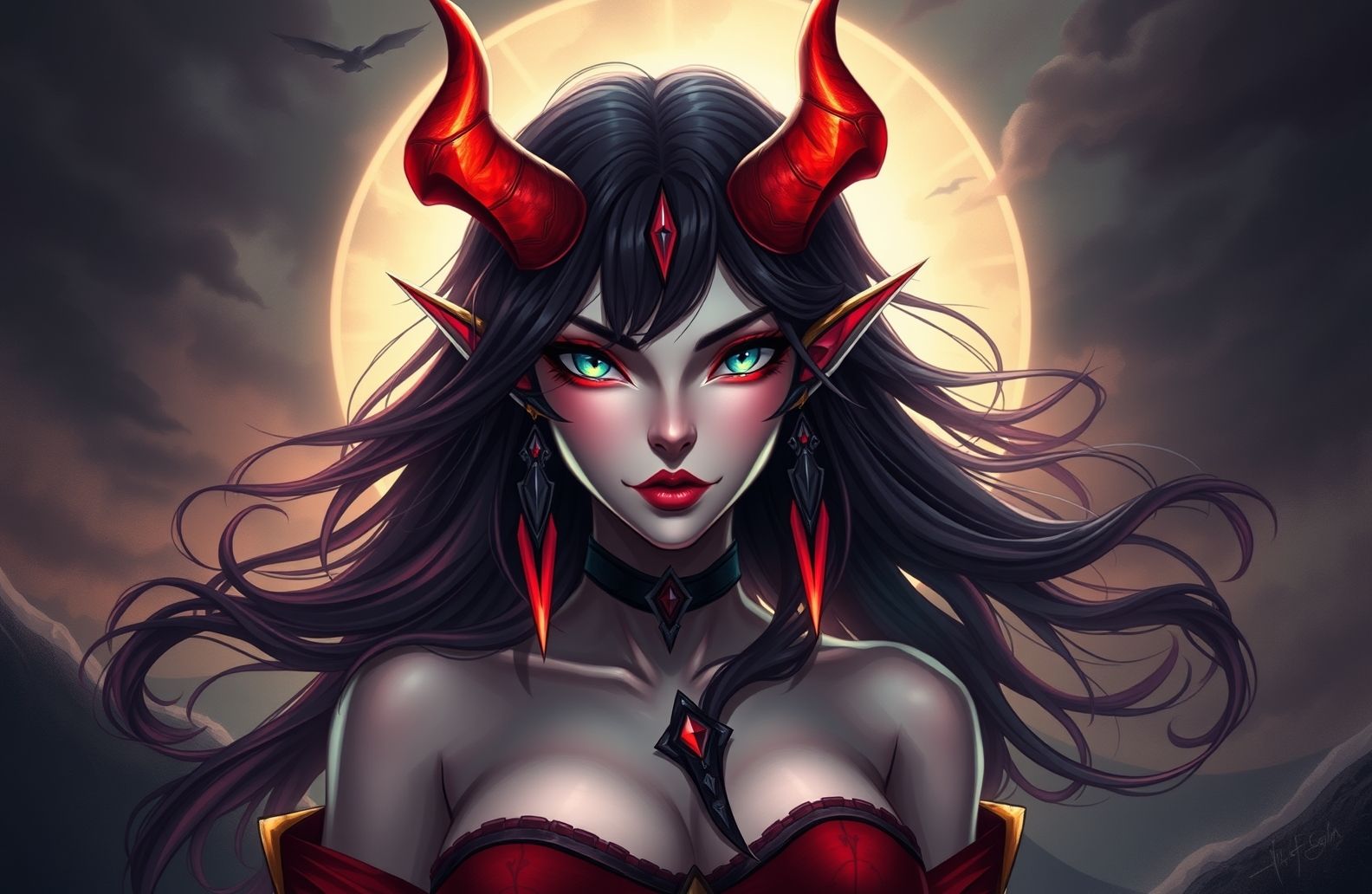 🔥 Free Download Female Demon Wallpaper by @tonyar54 | WallpaperSafari