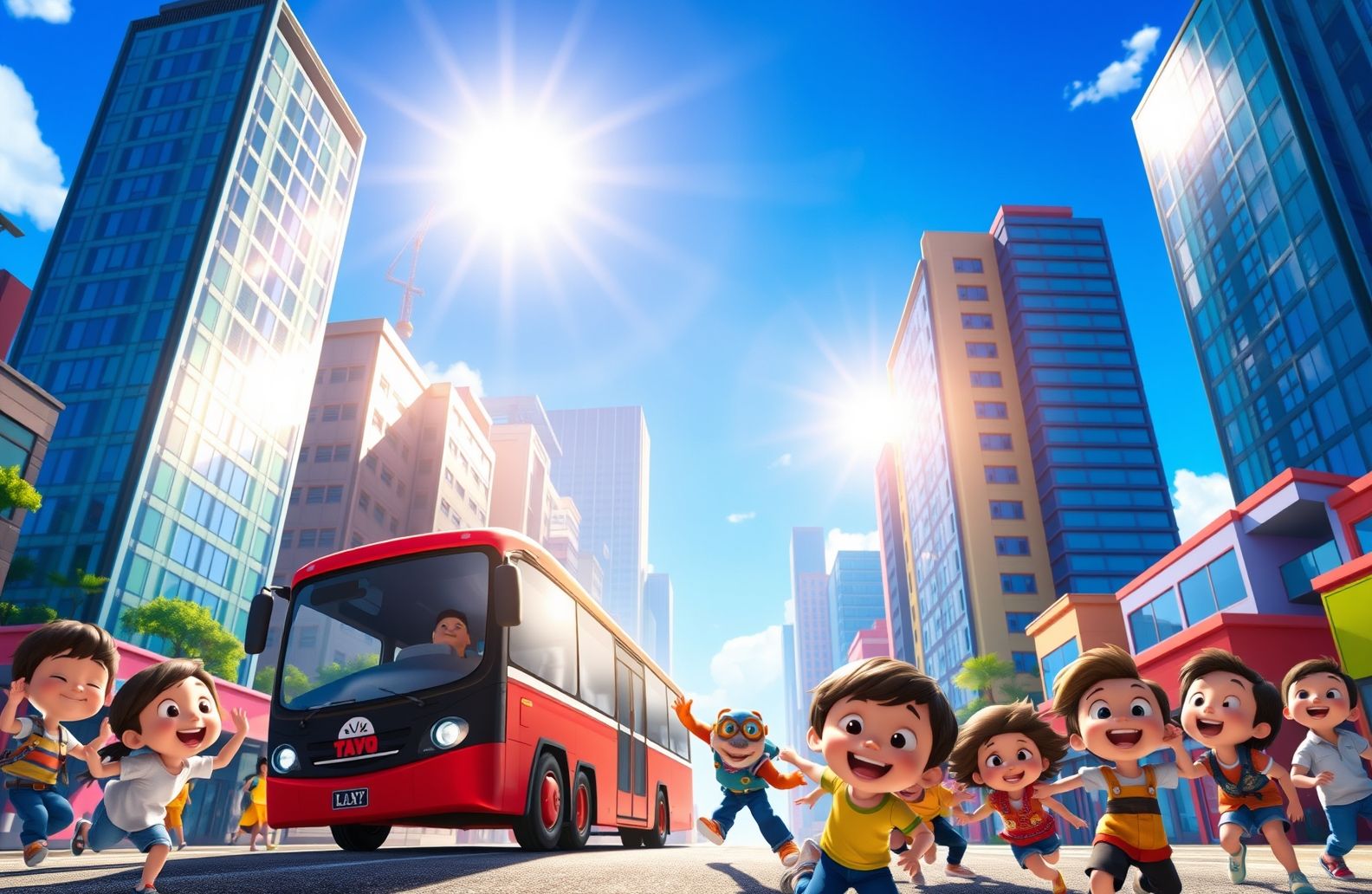 🔥 Free Download Tayo The Little Bus Wallpaper by @ernestdavis ...