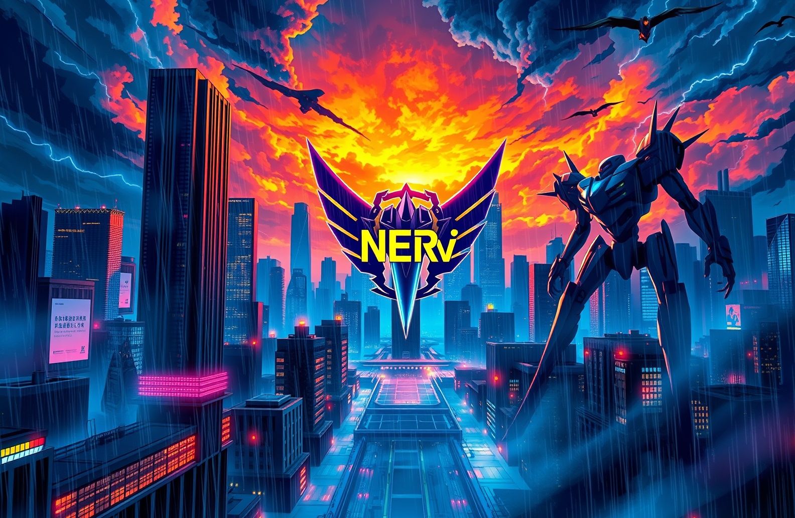 🔥 Free Download Evangelion Nerv Wallpaper by @eadkins | WallpaperSafari