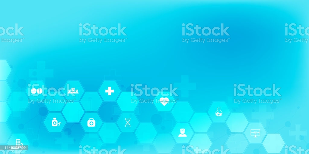 Free download Abstract Medical Background With Flat Icons And Symbols ...