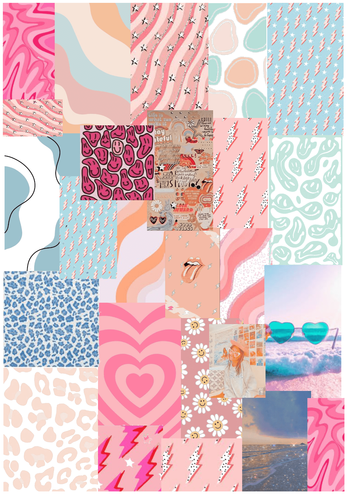 🔥 Free Download Preppy Aesthetic Collage Wallpaper by @scase ...