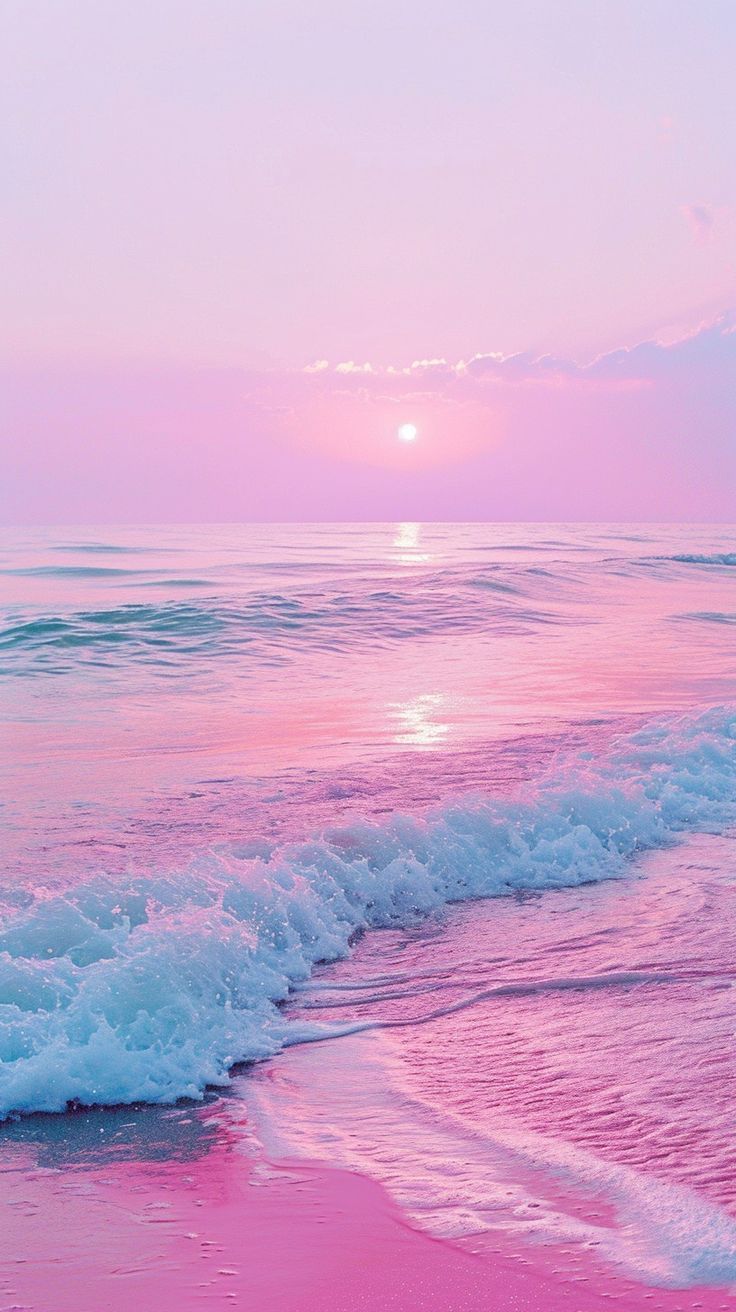🔥 Free Download Pink Beach Wallpaper Gorgeous Scenes Artofit by ...