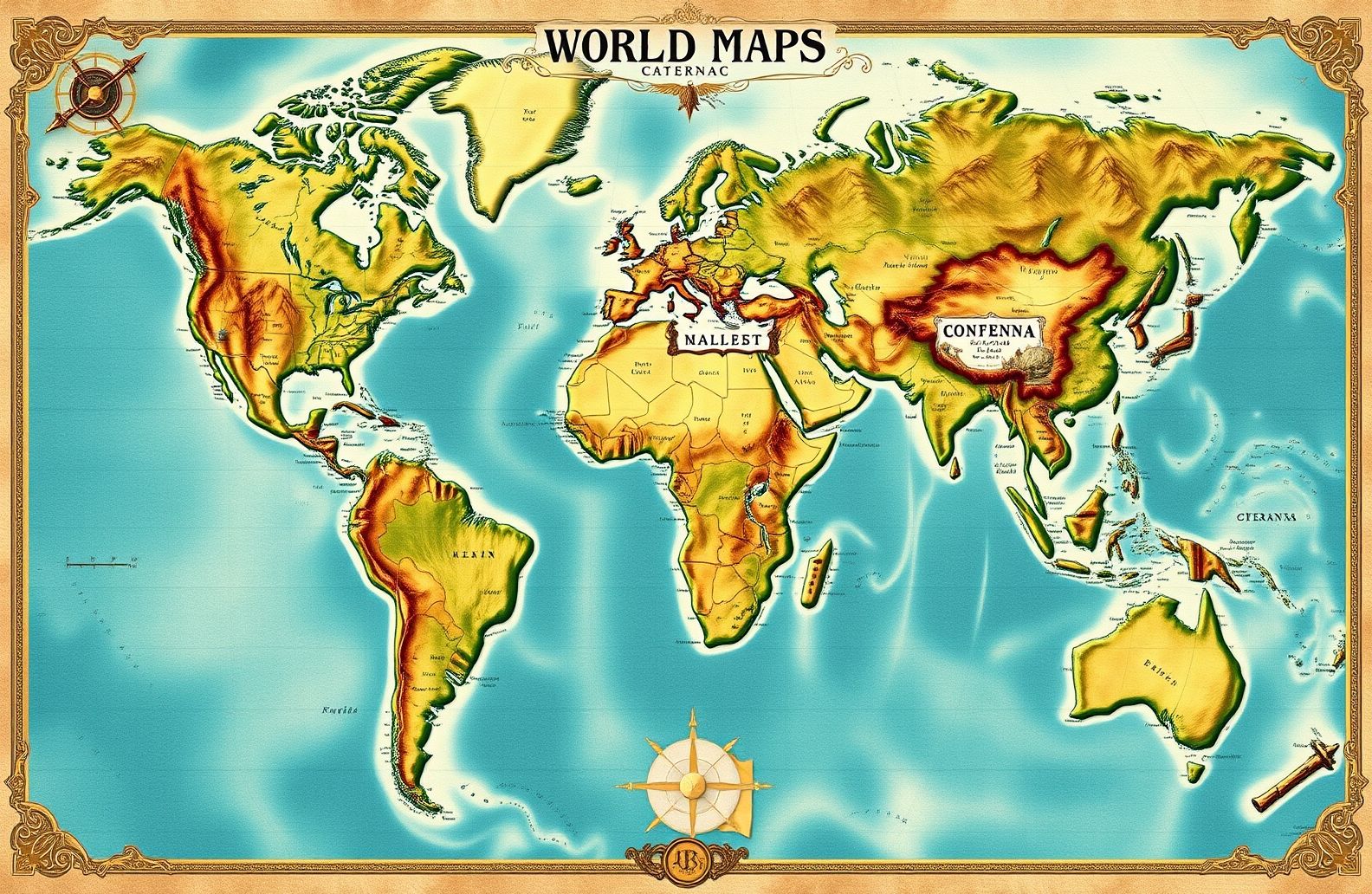 🔥 Free Download World Map Wallpaper High Resolution by @jeffreyb99 ...