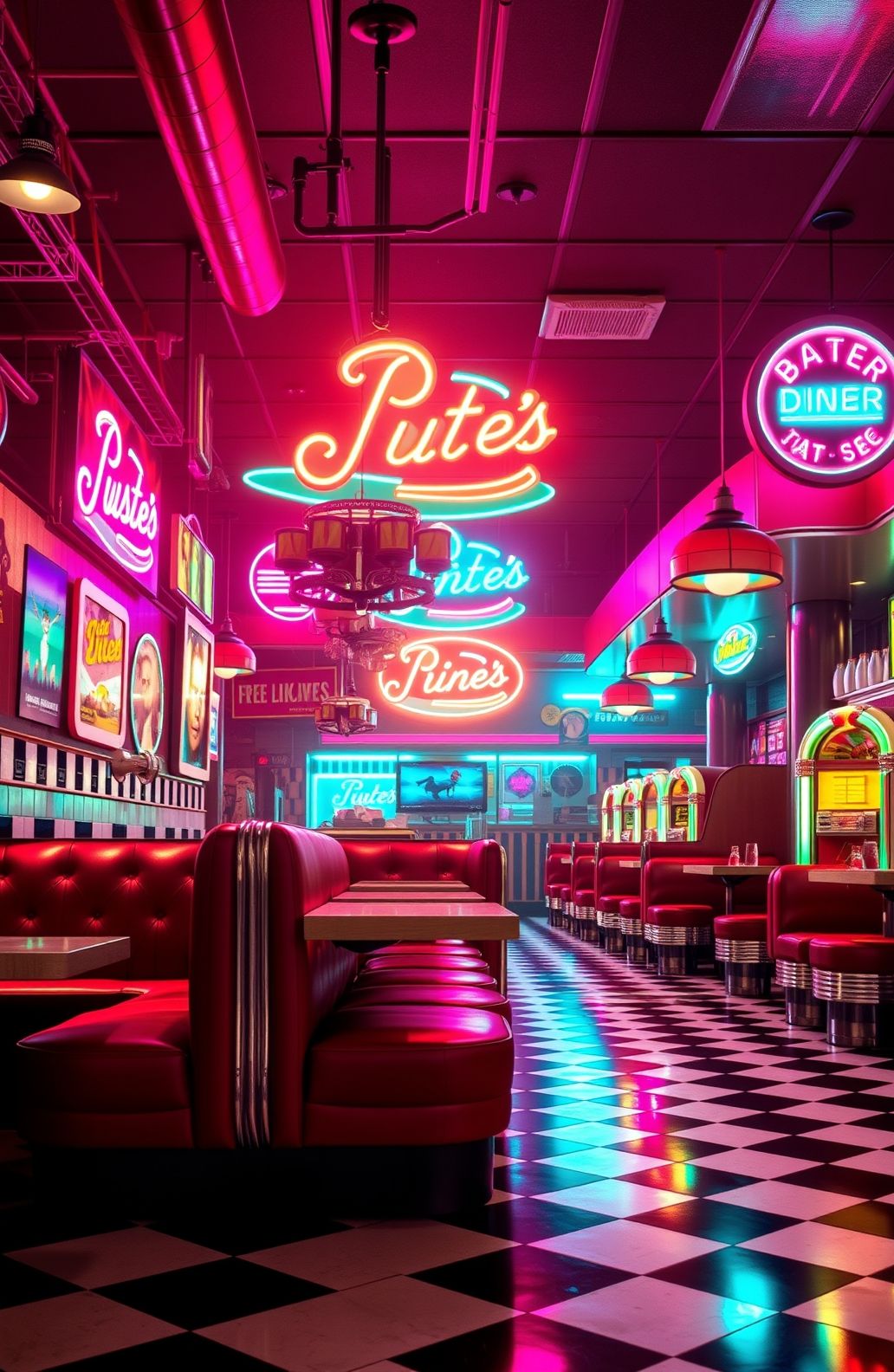 🔥 Free Download 50s Diner Image Picture Code by @jerryc93 | WallpaperSafari