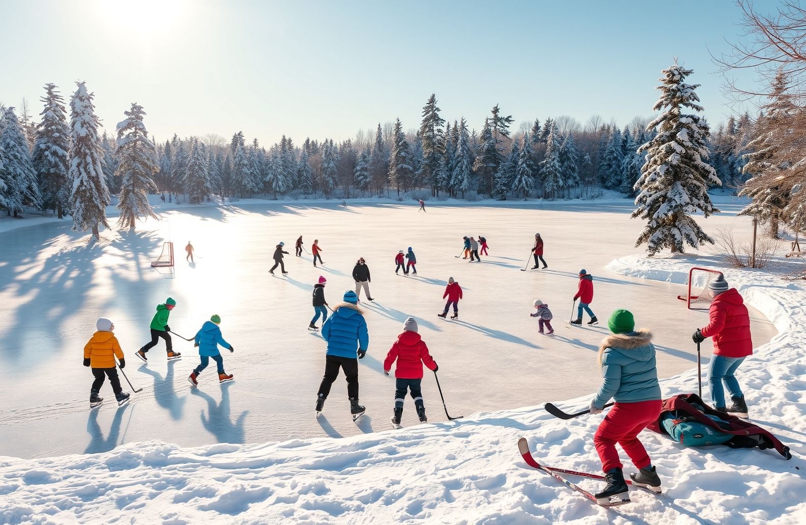 🔥 Free Download Pond Hockey Wallpaper by @ele | WallpaperSafari