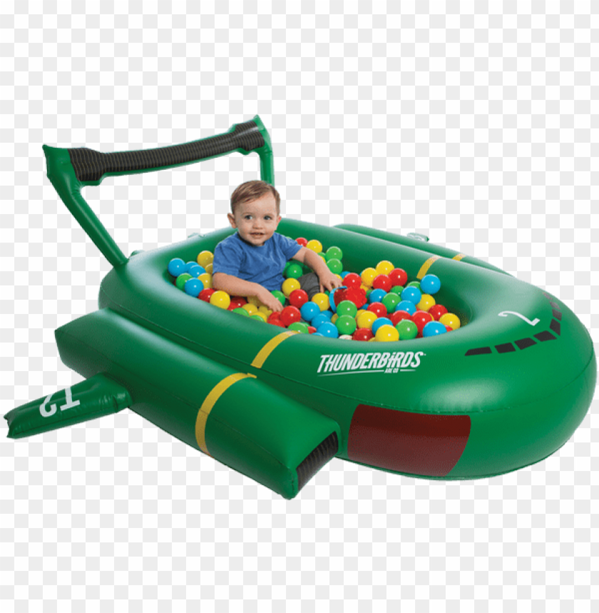 🔥 Free Download Thunderbirds Inflatable Thunderbird Pool Png Image With ...