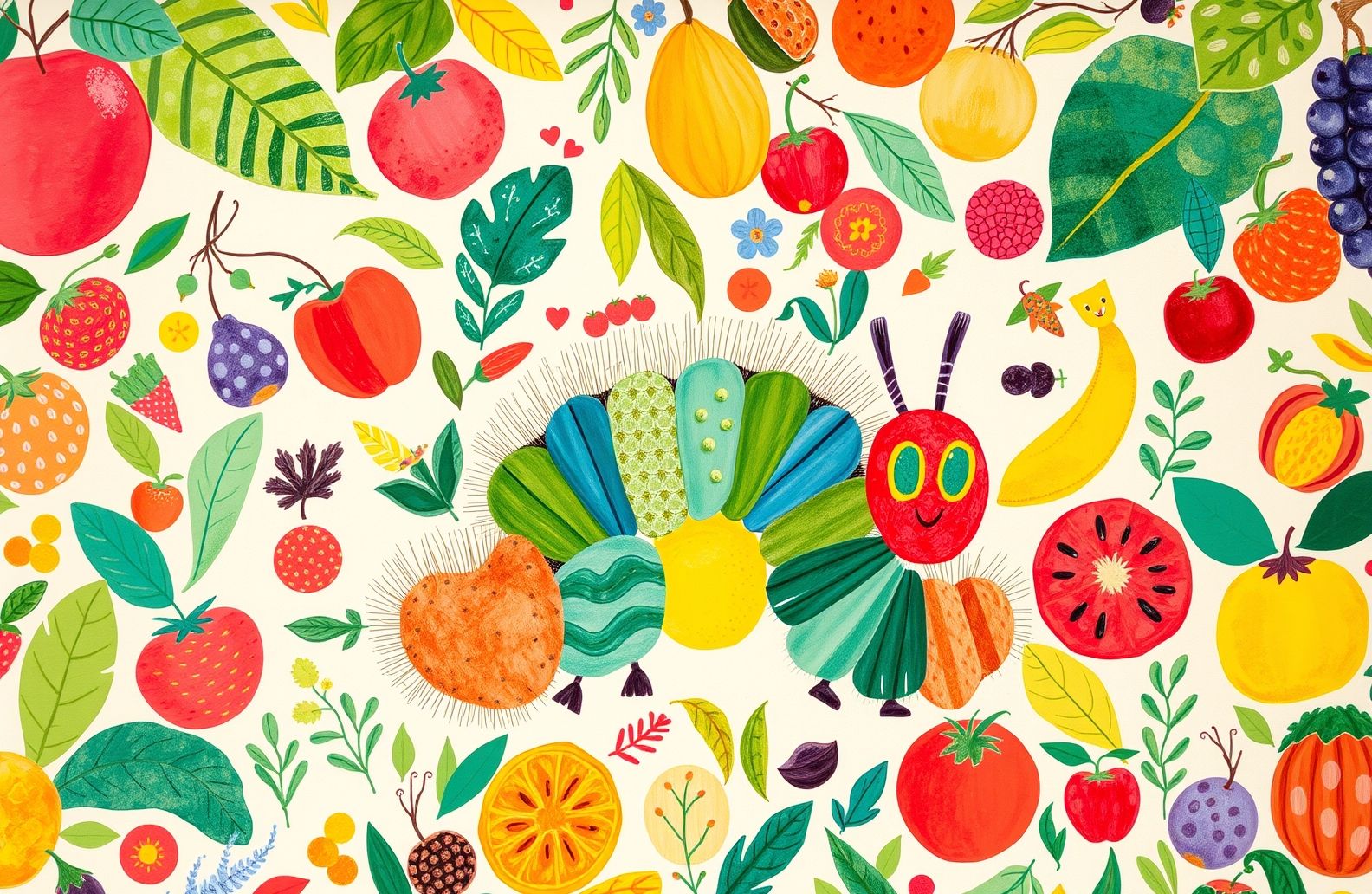 🔥 Free Download The Very Hungry Caterpillar Wallpaper by @aprilsoto ...