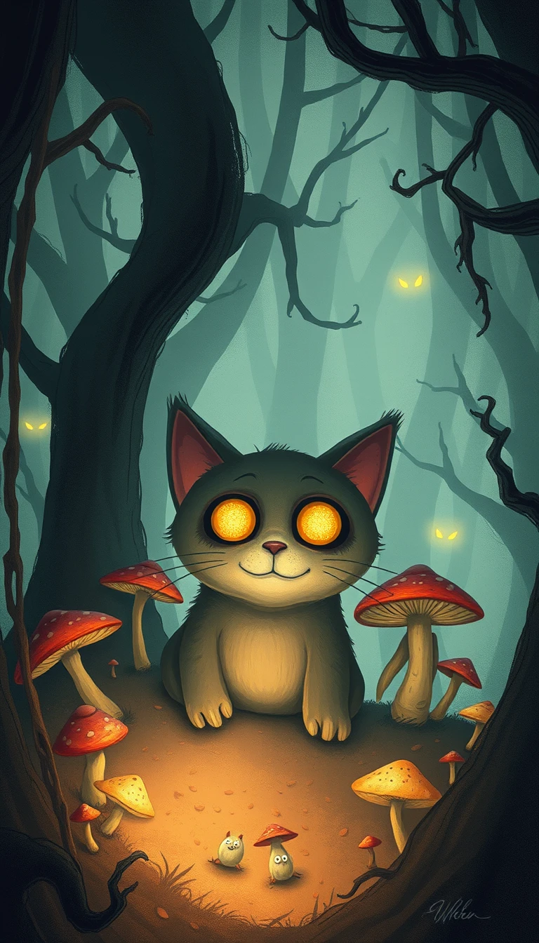 🔥 [40+] Cute And Creepy Wallpapers | WallpaperSafari