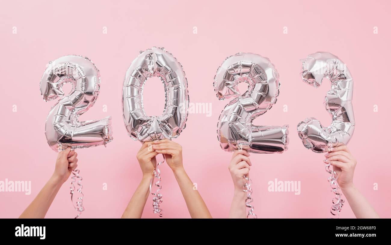 [24+] New Year 2023 Pink Wallpapers | WallpaperSafari