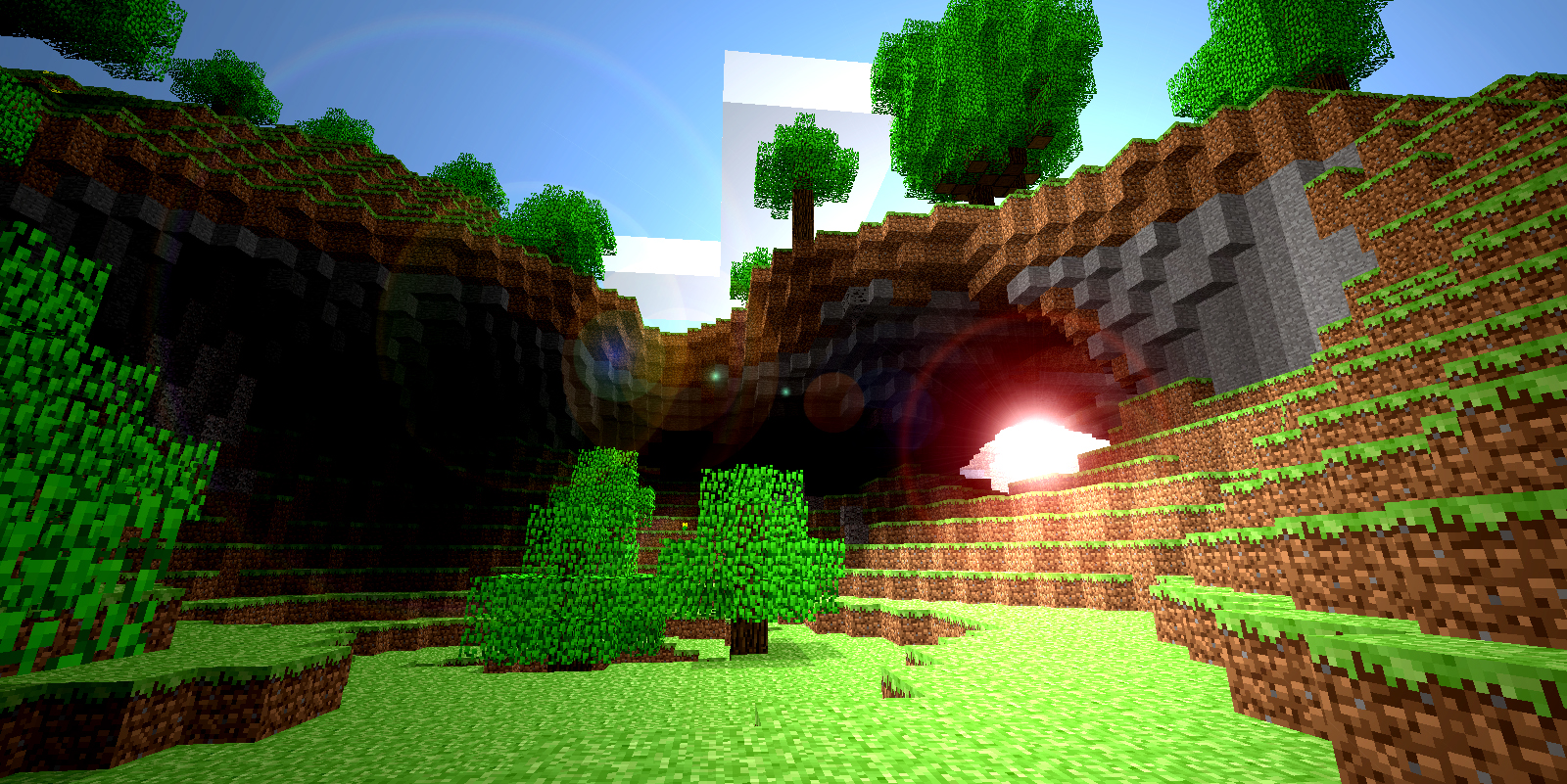 Free Download Wallpaper Minecraft 1600x801 For Your Desktop Mobile 
