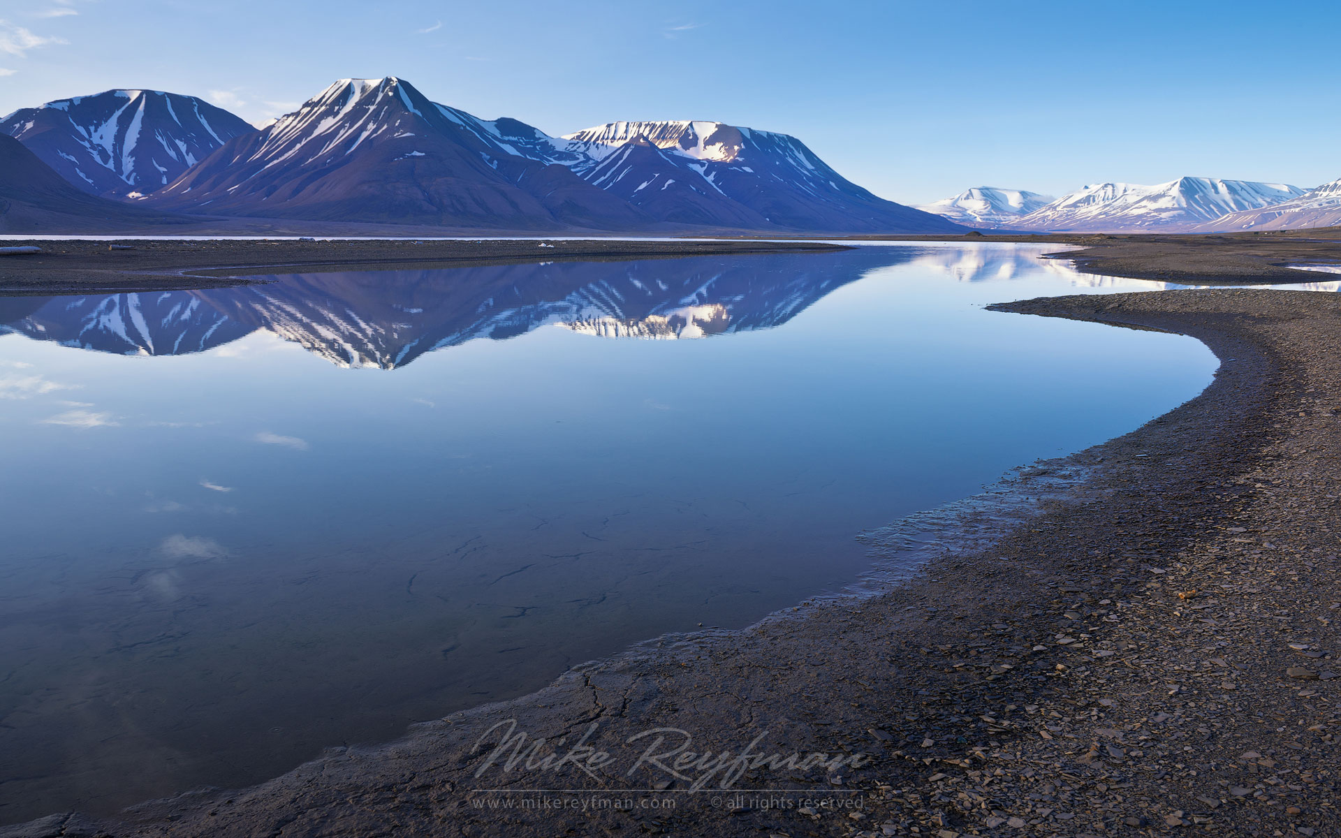 🔥 Free Download Near Longyearbyen Adventfjorden Spitsbergen Svalbard ...