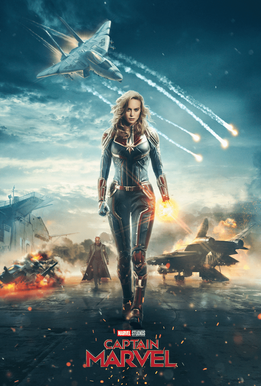 🔥 Free Download Captain Marvel Movie Poster Wallpaper by ...