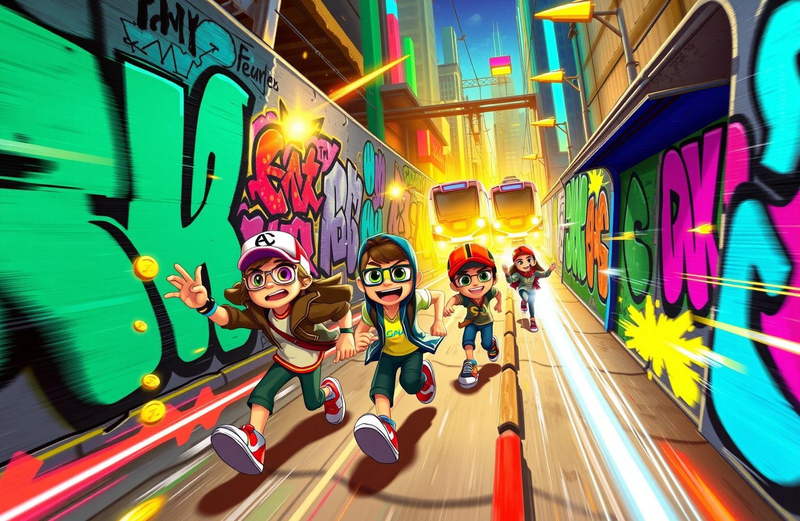 🔥 Free Download Subway Surfers Wallpaper by @robertg60 | WallpaperSafari
