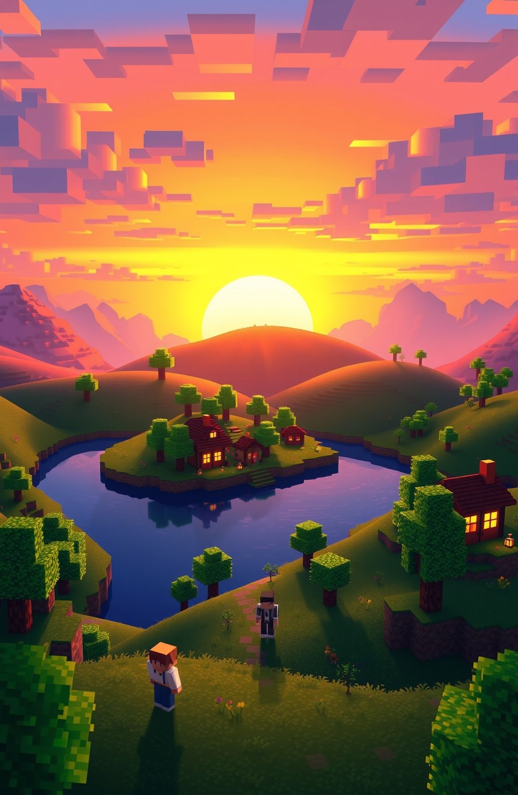 🔥 Free Download Minecraft Screensavers And Wallpaper by @mhobbs ...