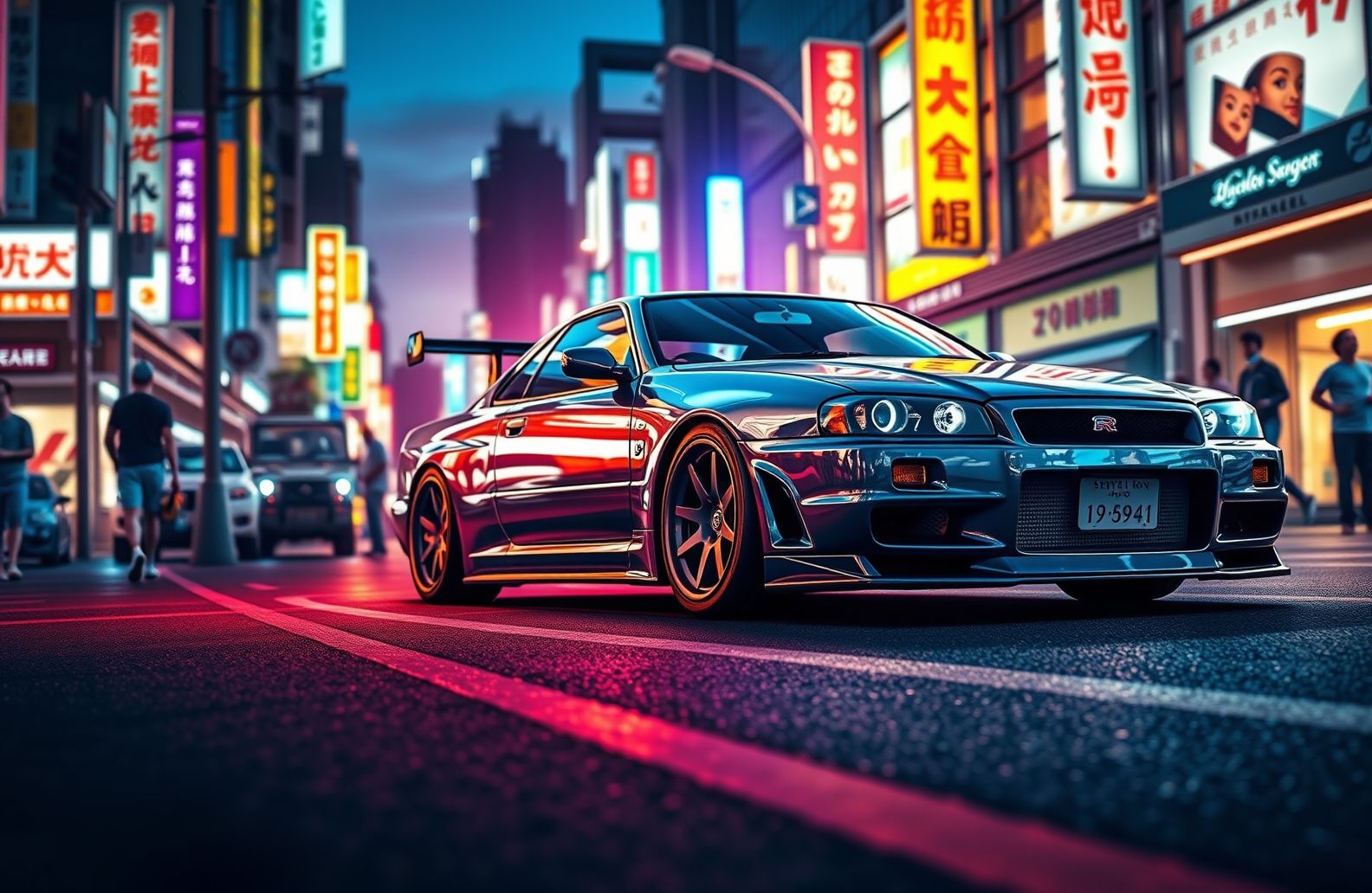 🔥 Free Download Nissan Skyline Gt R r34 Wallpaper by @juliemartinez ...