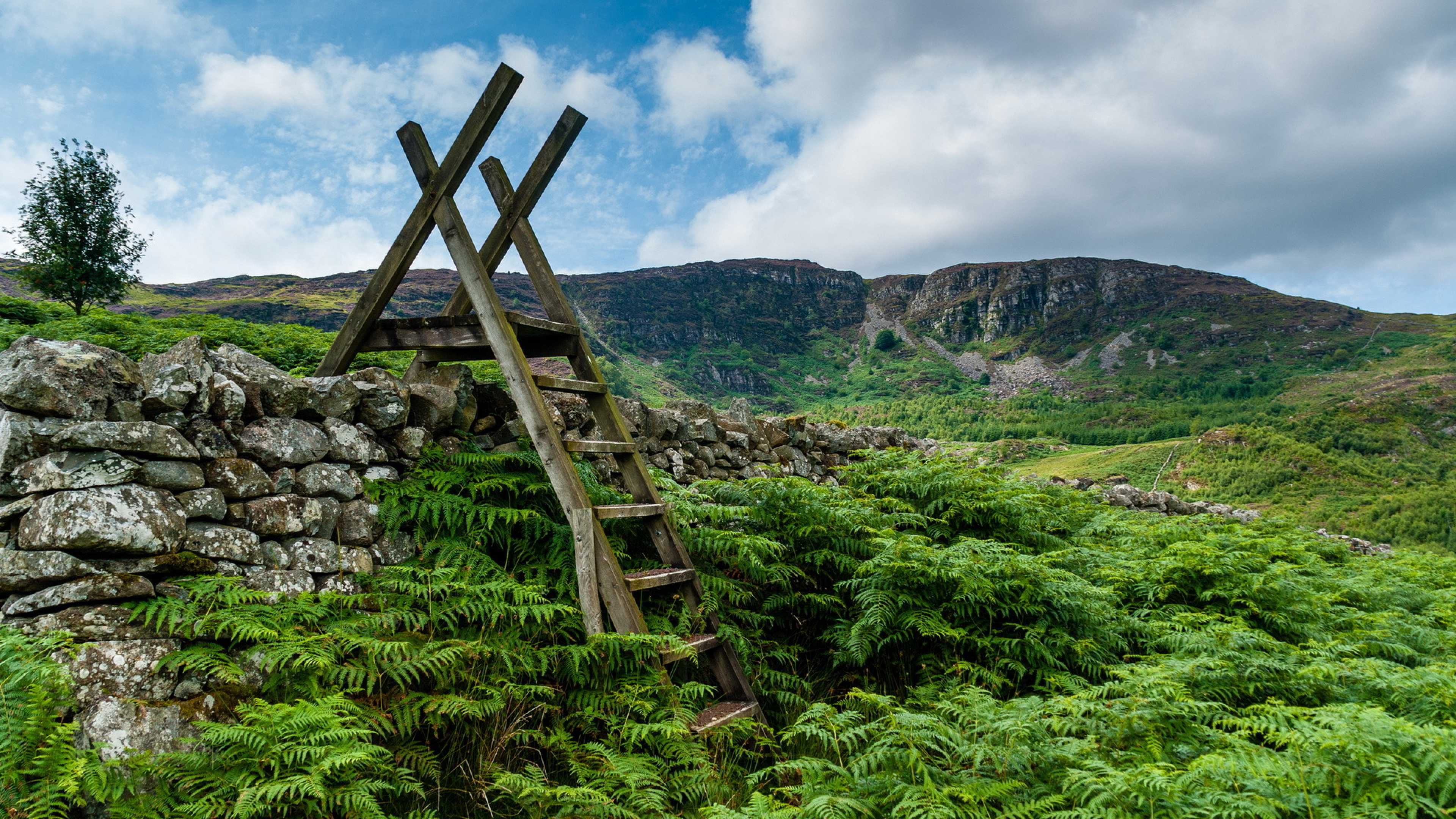 🔥 Free Download Wales Snowdonia Stairs 4k Wallpaper Hd Nature by ...