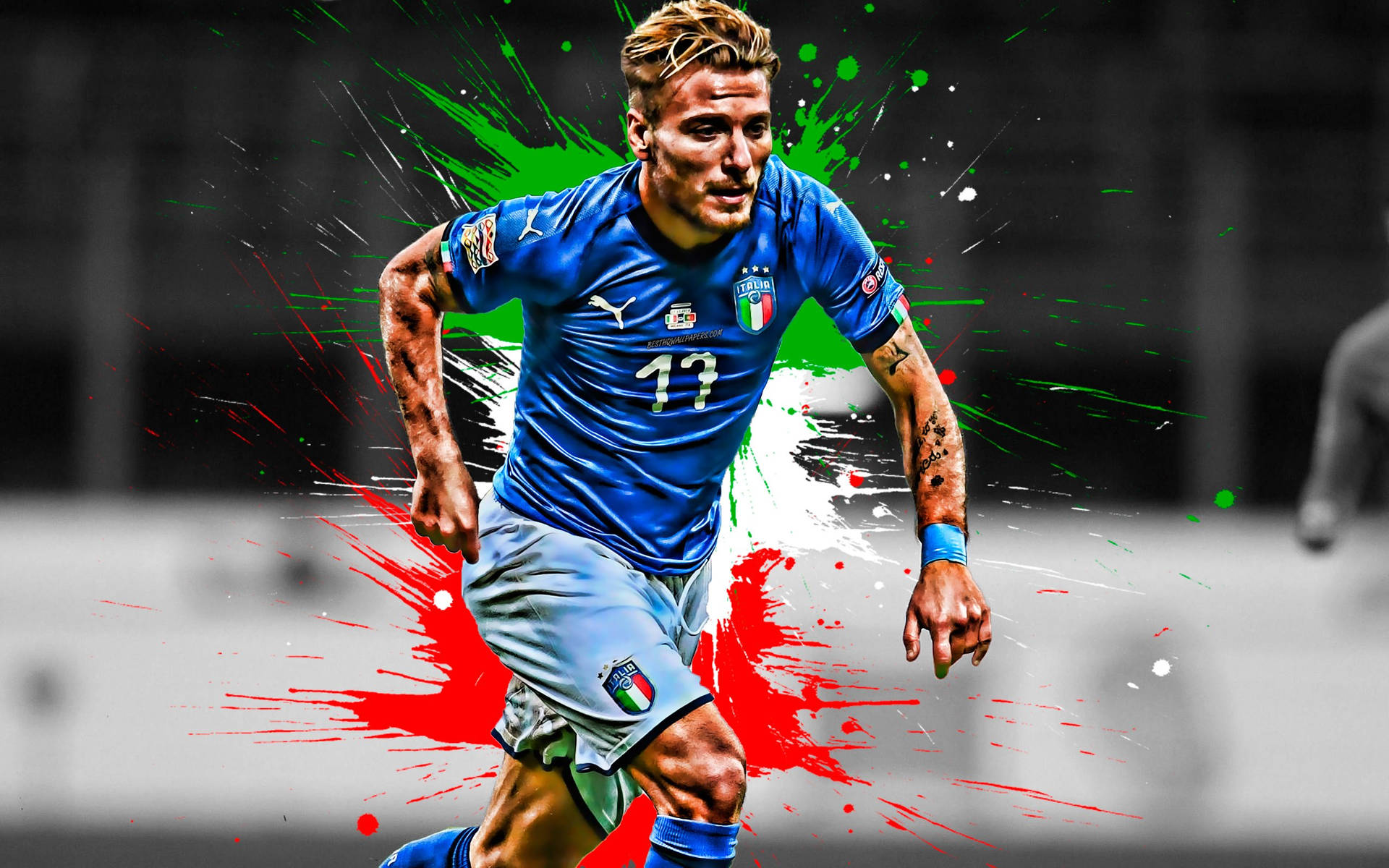 🔥 Free Download Football Striker Ciro Immobile Wallpaper by ...