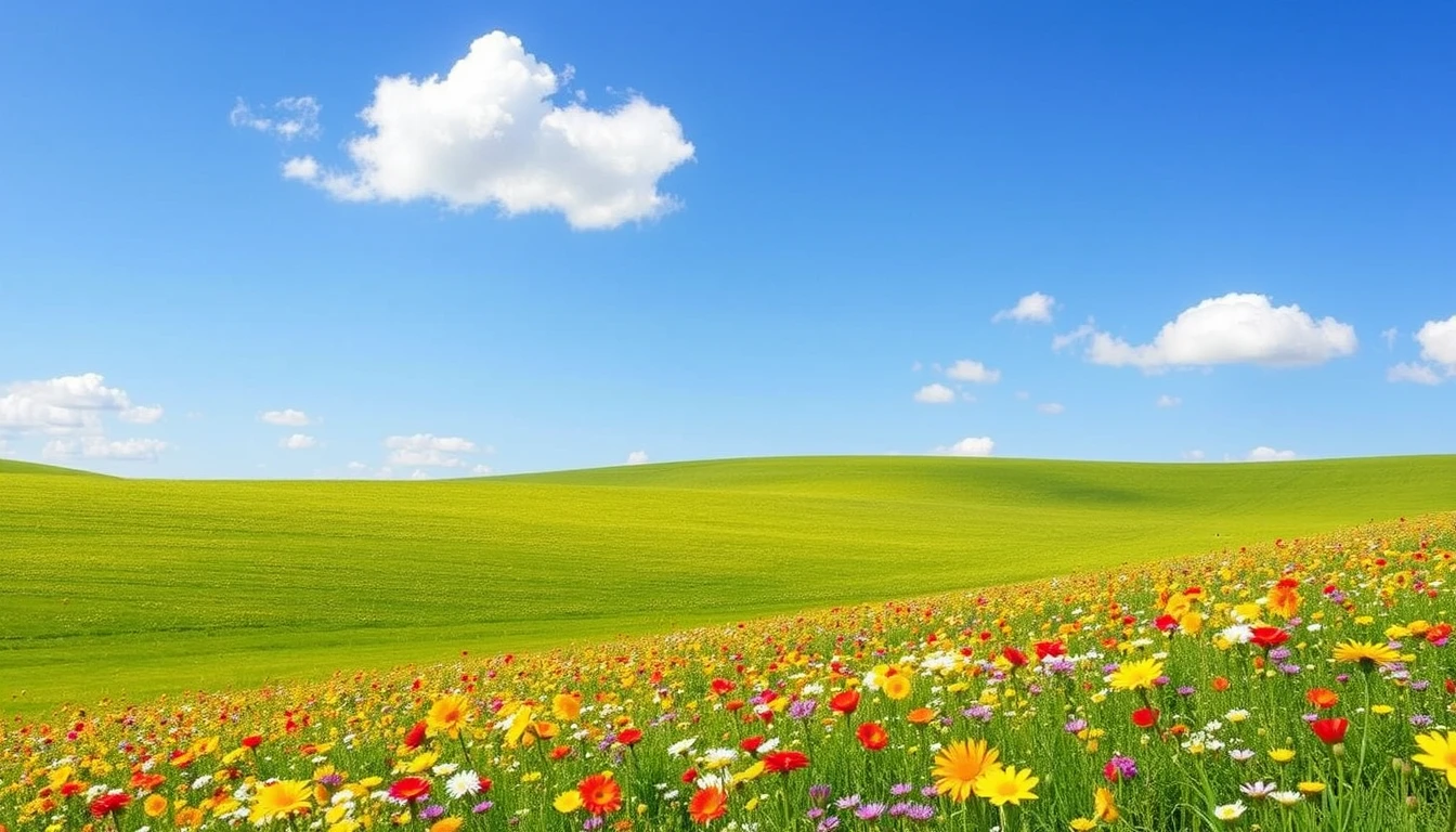 🔥 Free Download Spring Flower Fields Wallpaper by @mbarber5 ...