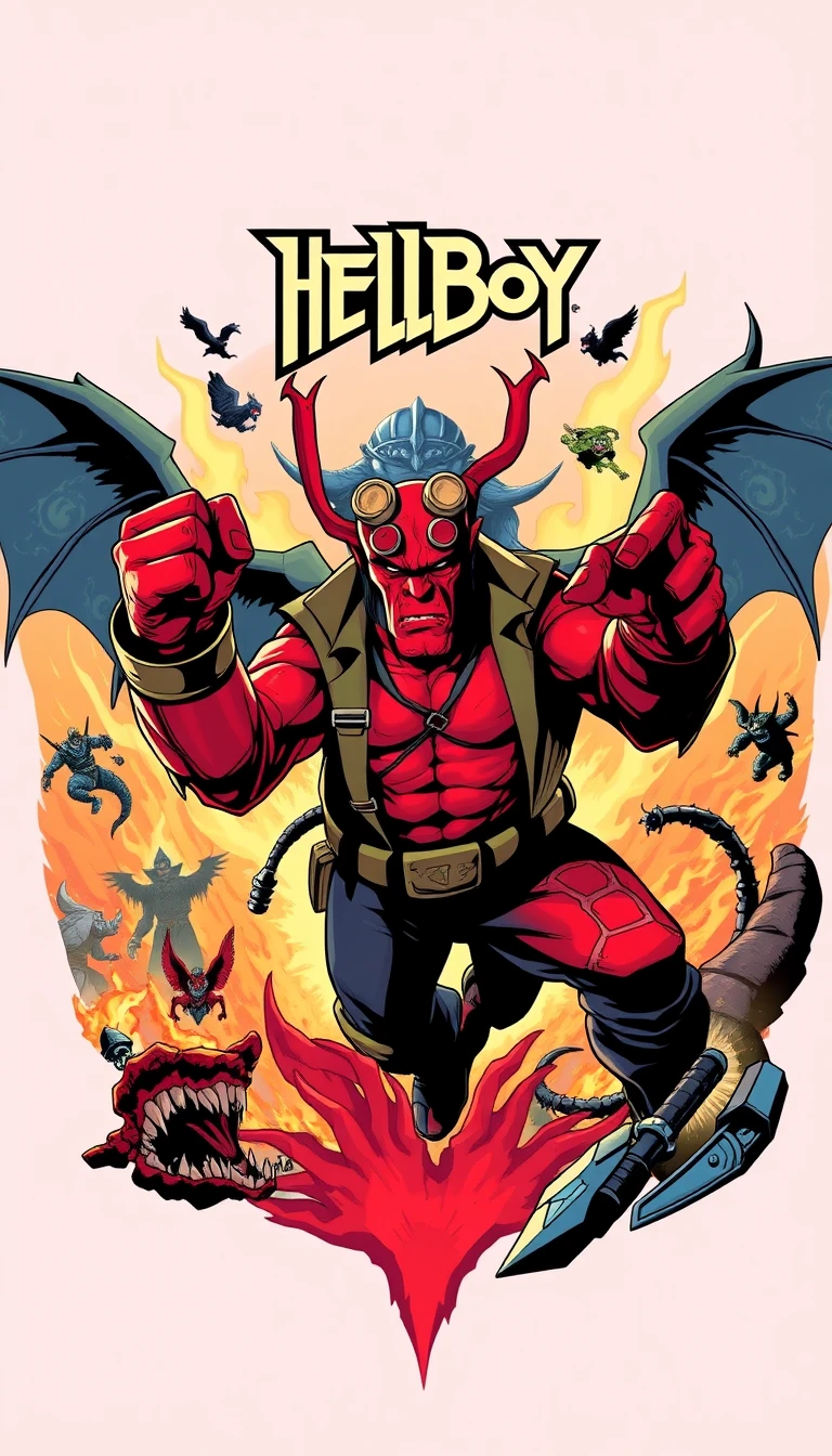 🔥 Free Download Hellboy Wallpaper For Phones by @melissaj32 | WallpaperSafari