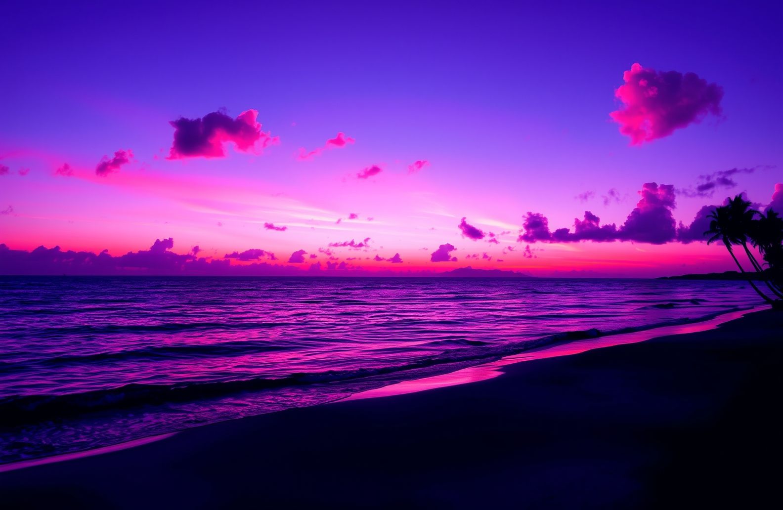 🔥 Free Download Purple Beach Wallpaper by @toconnor | WallpaperSafari