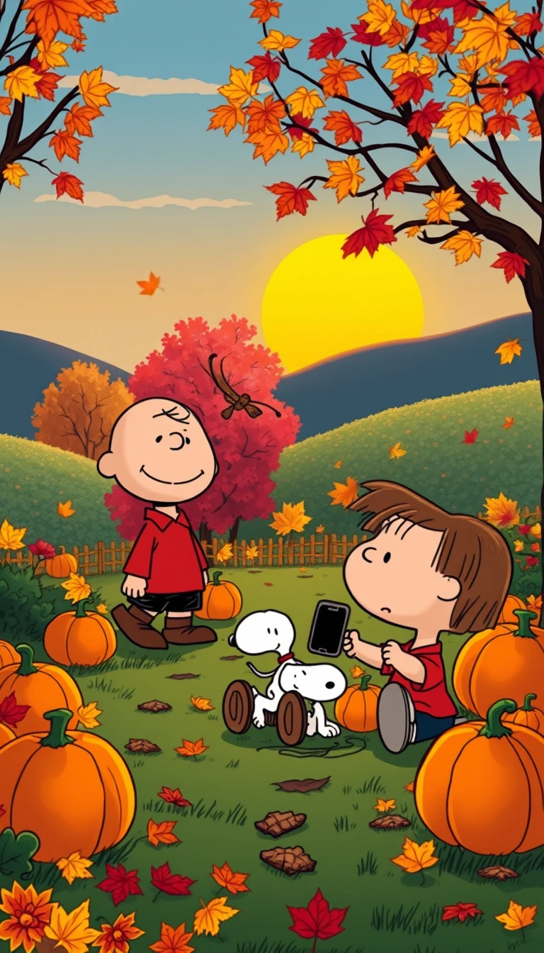 🔥 [60+] Peanuts Autumn Wallpapers | WallpaperSafari