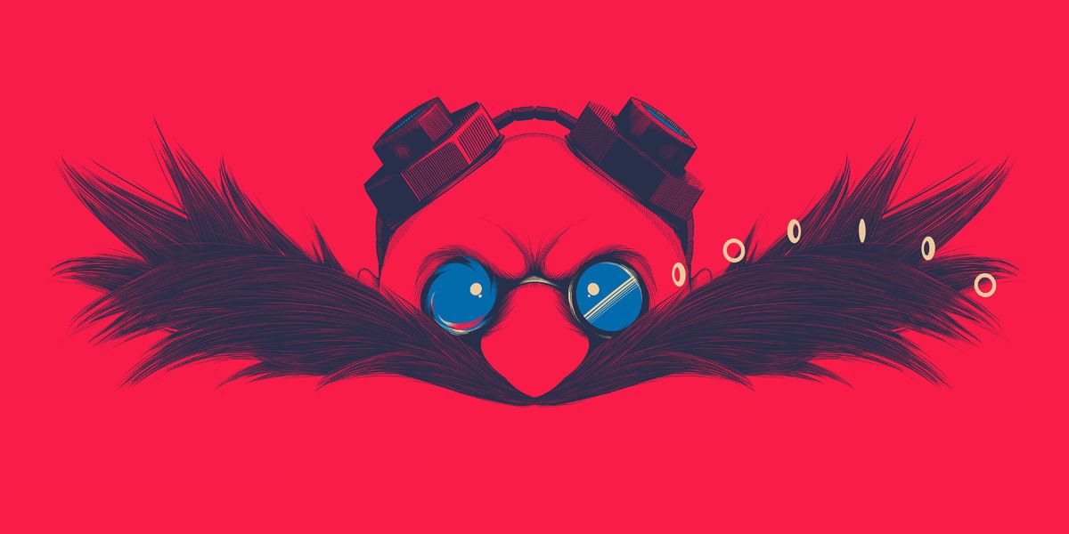 🔥 Free Download Dr Robotnik Geek Art Sonic Game Illustration by ...