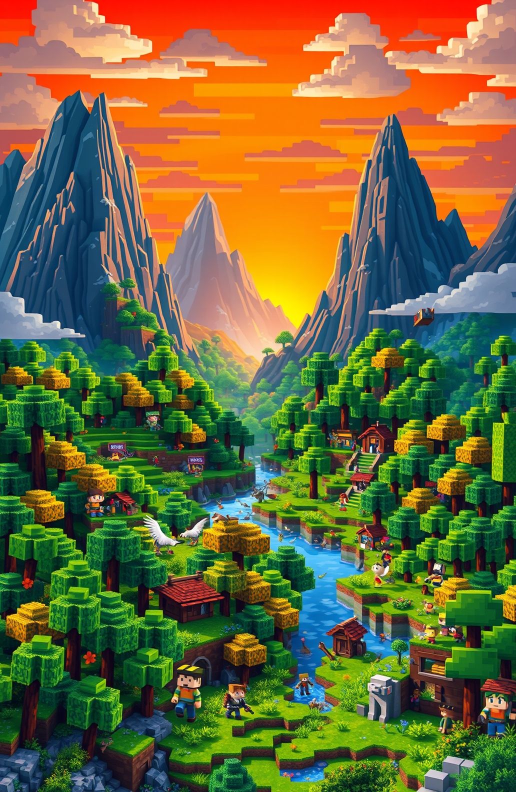 🔥 Free Download Minecraft Wallpaper For Tablet by @melissapacheco ...