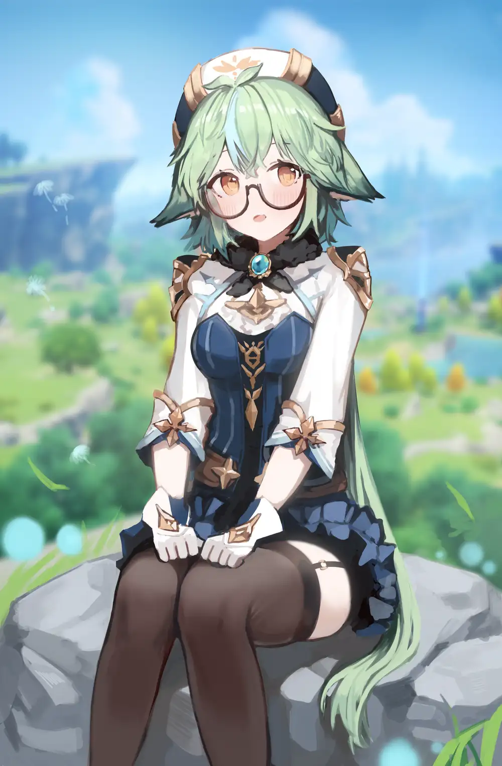 🔥 Download Sucrose Genshin Impact HD Wallpaper And Background by ...