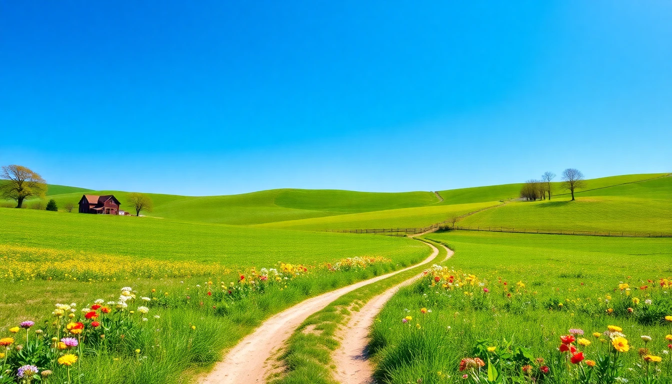 🔥 Free Download Spring Countryside Wallpaper by @douglasm97 ...