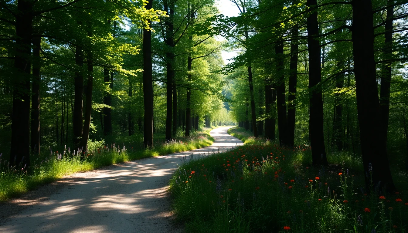 🔥 Free Download Nice Forest Road Wallpaper by @karinaa | WallpaperSafari