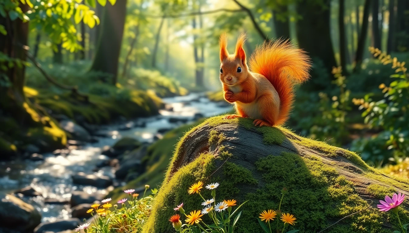 🔥 [10+] Red Squirrel Wallpapers | WallpaperSafari