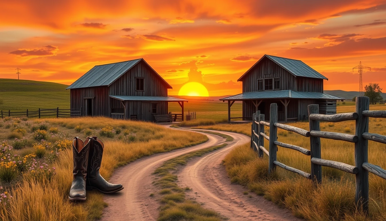 Sunset Country Western Backgrounds Wood Download Man Made Fence HD