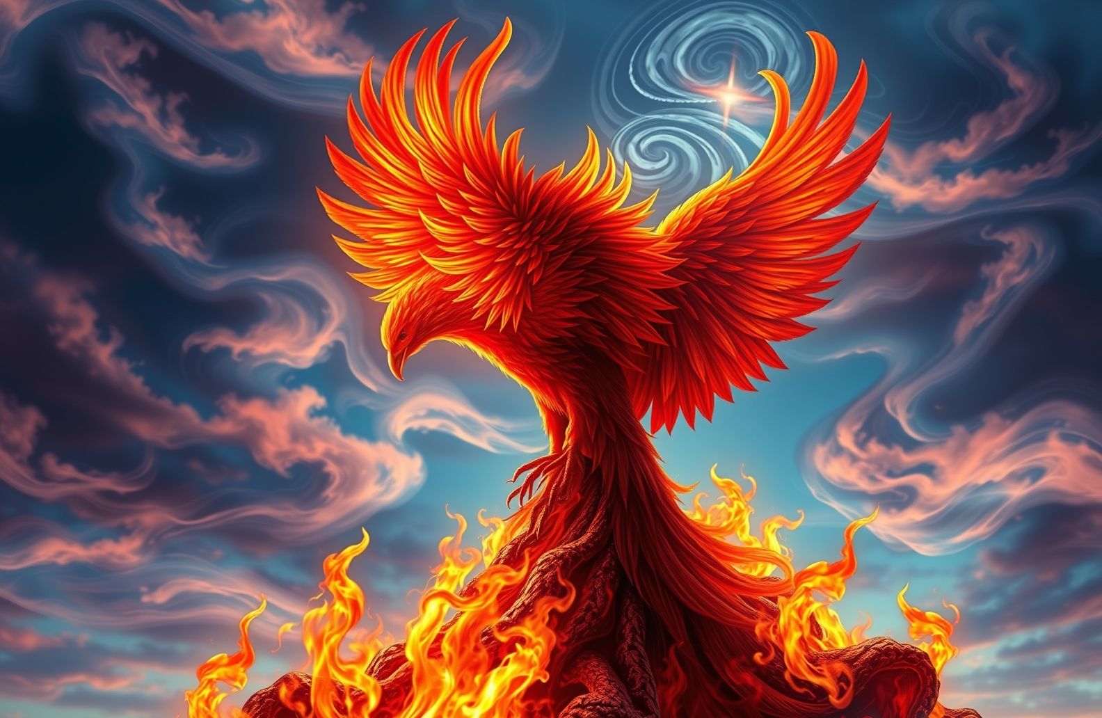 🔥 Free Download Phoenix Bird Hd Wallpaper by @alisondavis | WallpaperSafari