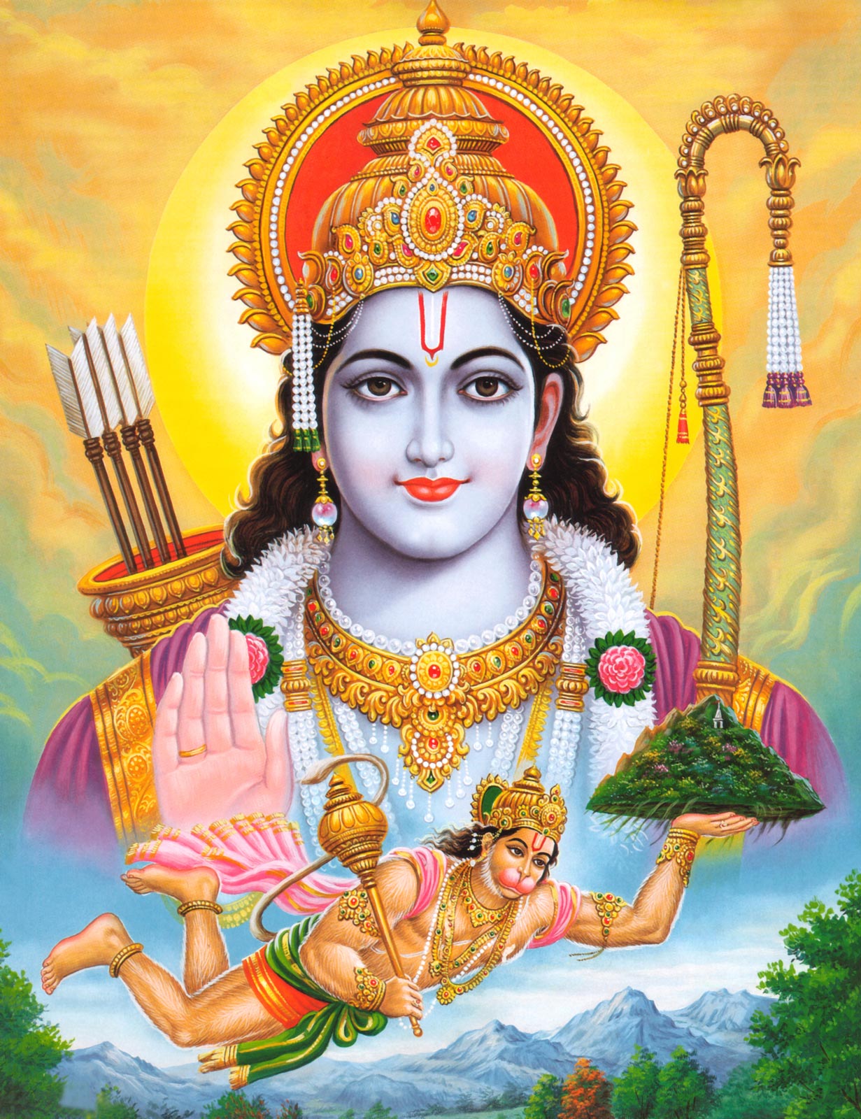  70 Lord Hanuman Wallpapers Hindu Gods WallpaperSafari