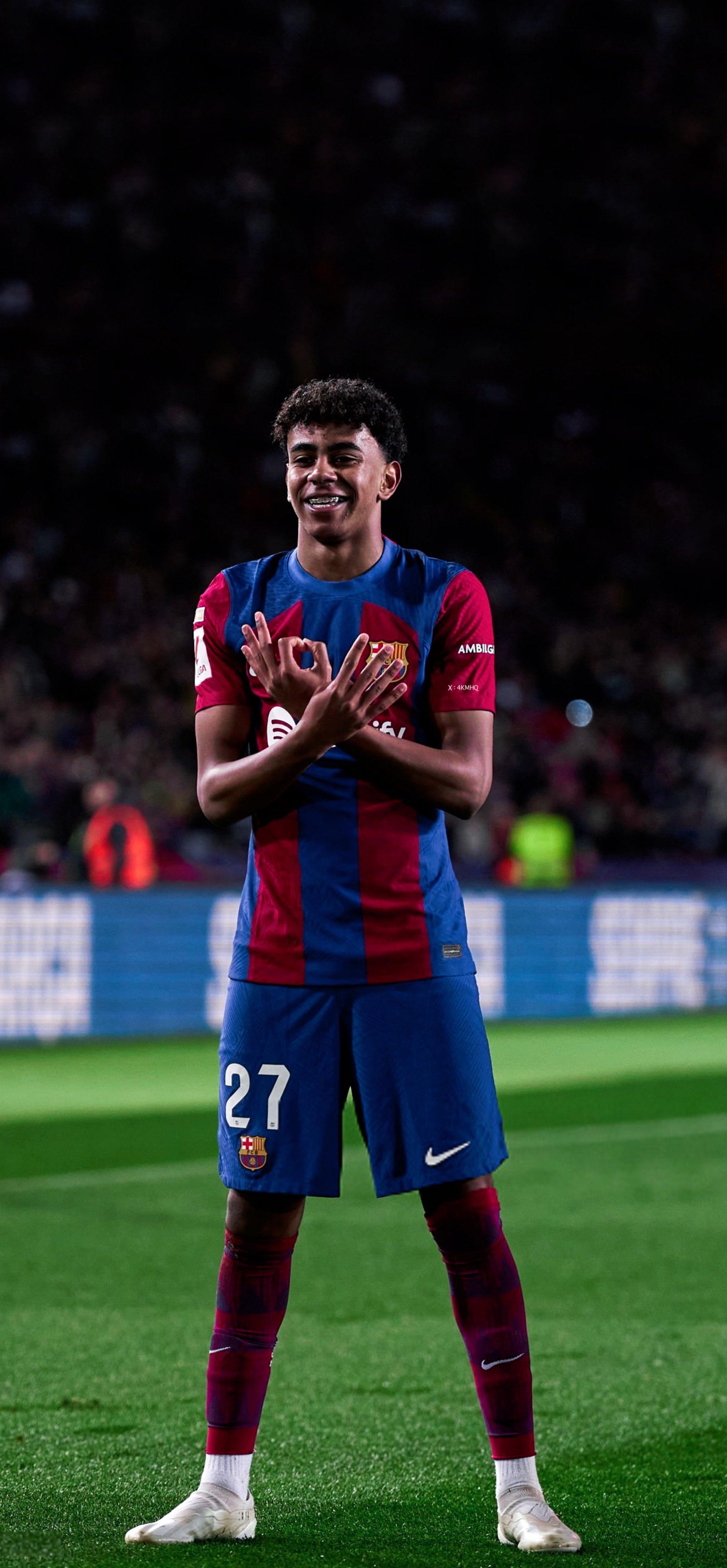 🔥 Free Download Lamine Yamal Barcelona 4k Wallpaper by @jordanyoung ...