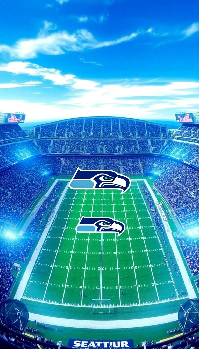 🔥 Free Download Seattle Seahawks Football Field Wallpaper by ...