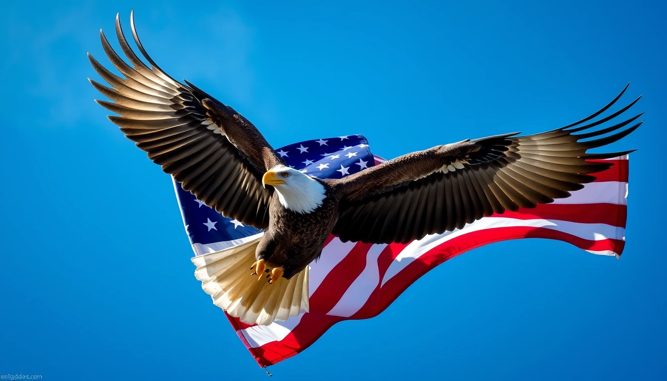 🔥 Free Download American Flag With Eagle Wallpaper by @gregoryh33 | WallpaperSafari