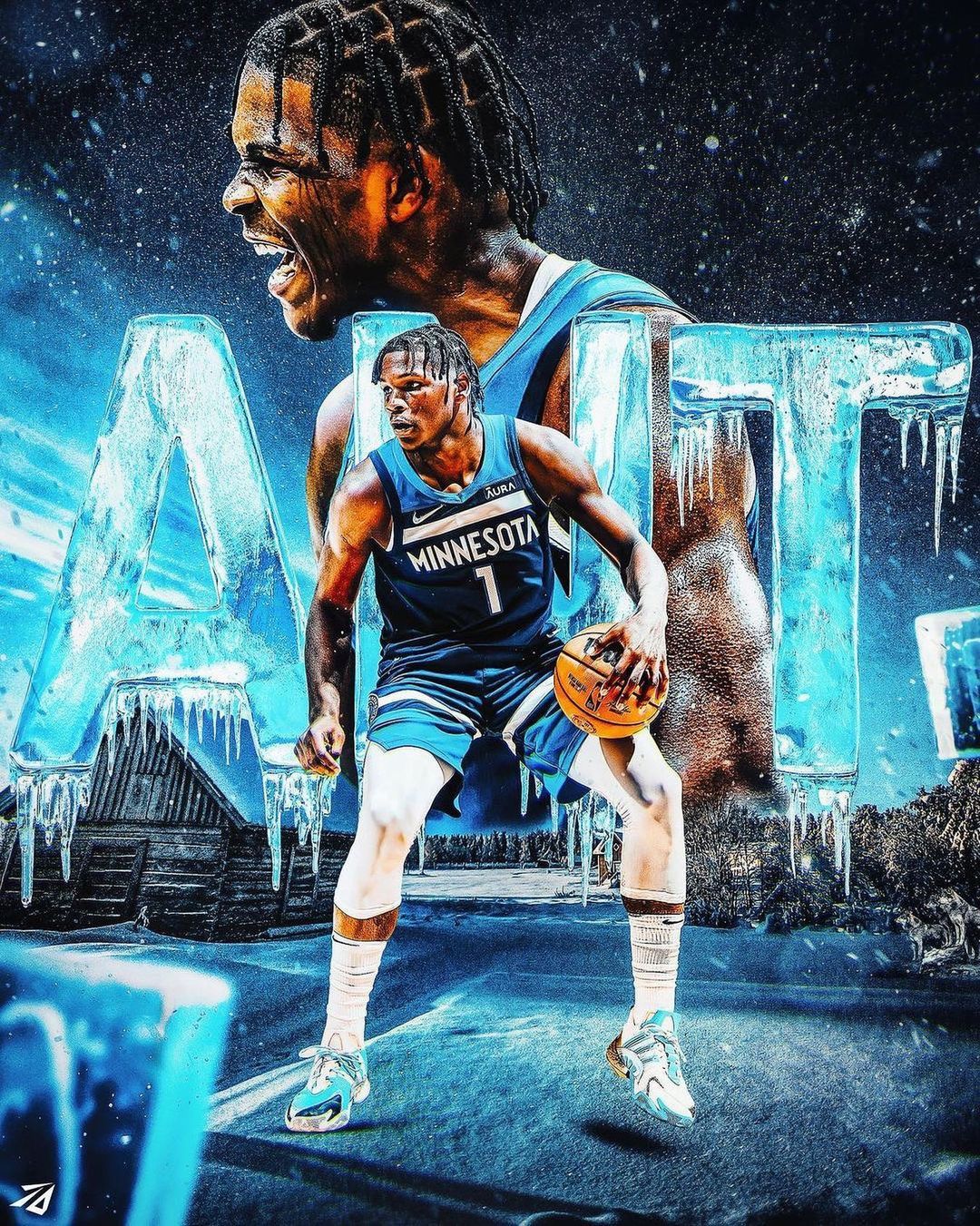 🔥 [60+] Anthony Edwards 4k Wallpapers | WallpaperSafari