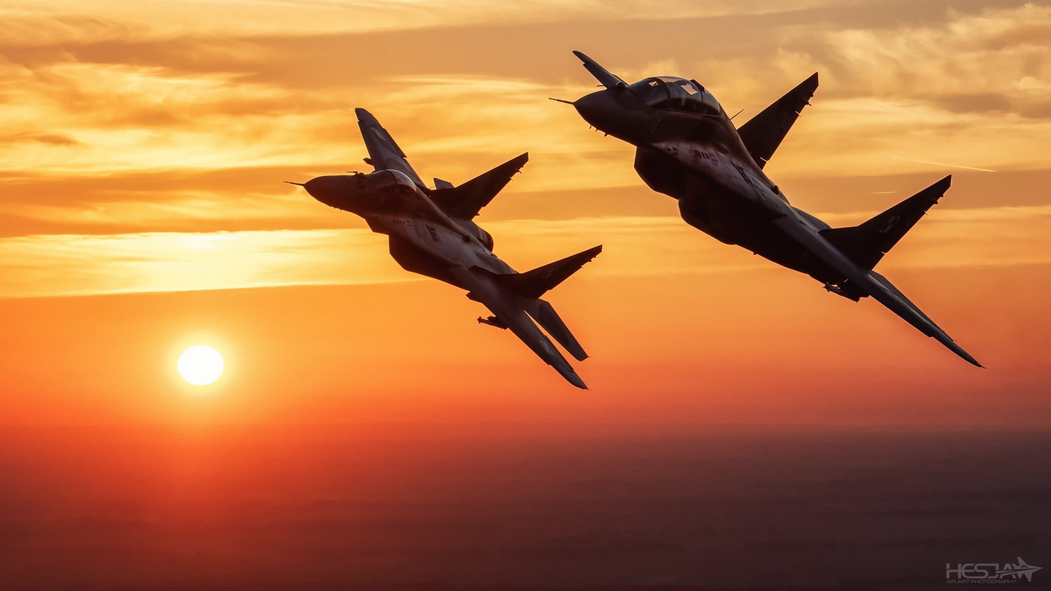 🔥 Free Download Sunset 1080p Warplane Jet Fighters Fighter Aircraft ...